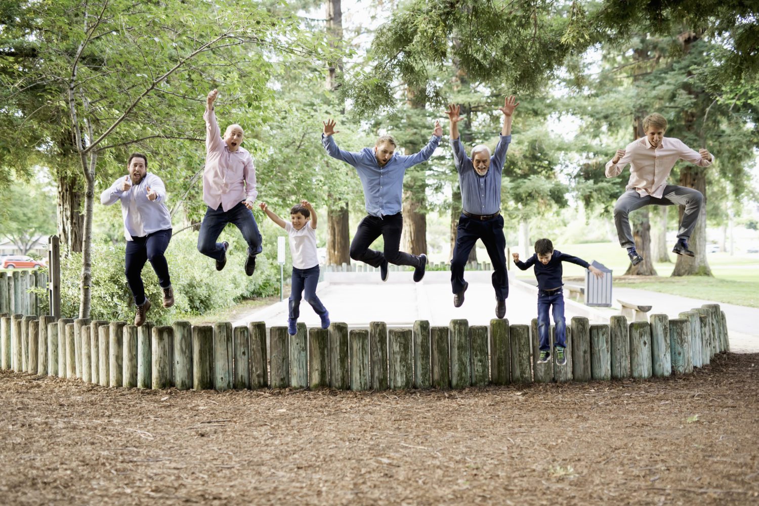 Fun Family Portraits In Mountain View - Steven Cotton Photography