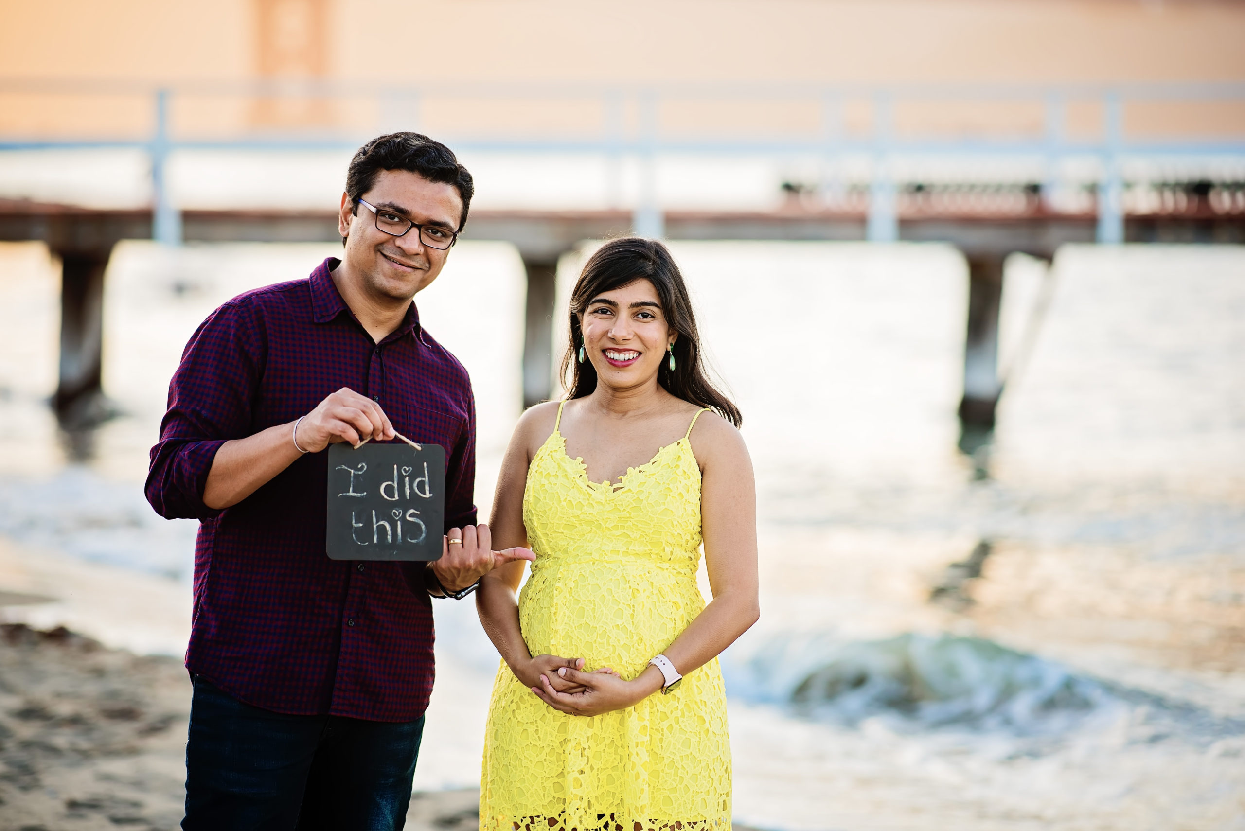 Sunset Maternity Portraits At Crissy Field - Steven Cotton Photography