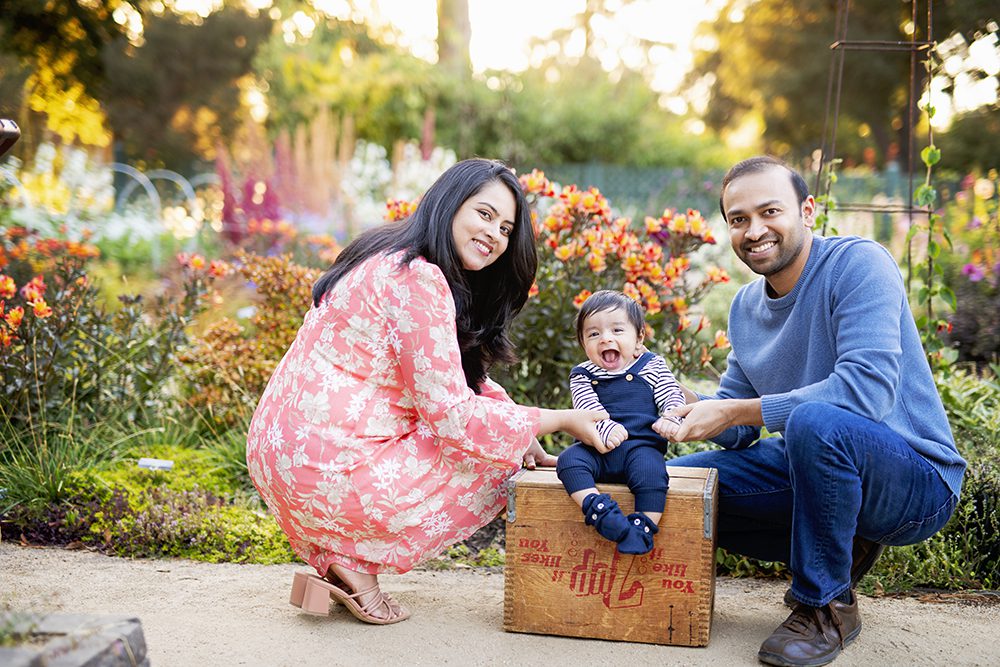Family Portraits at the Elizabeth Gamble Garden - Steven Cotton Photography